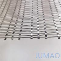 China Al Alloy Architectural Woven Mesh Metal Wire Mesh Facade Cladding for sale