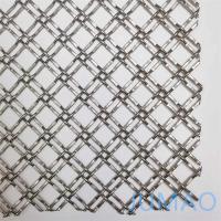 China SS304 Stainless Steel Architectural Woven Metal Mesh Panels 2m x 4m Decorative OEM for sale