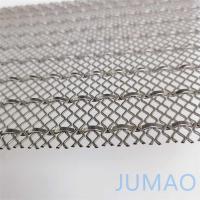 China Braided Aluminum steel Architectural Mesh For Restaurant Construction for sale
