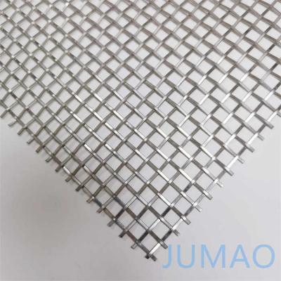 China Crimped Architectural Mesh Stainless Steel 304 Square Holes 2mm Wire 20mm Hole for sale