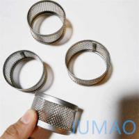 China Custom Sintered Metal Filter Ring & Porous Metal Filters - Stainless Steel Industrial Grade 5-100 Micron Filtration for sale