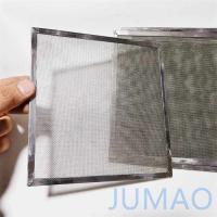 China 15cm Square Sintered Wire Stainless Mesh Filters 304L Steel - 30-450 Micron Filtration for Industrial Applications for sale