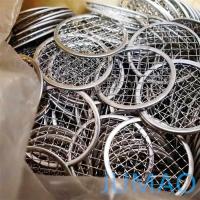 China 50mm Stainless Steel Sintered Metal Filter Disc - Wire Cloth Mesh with 80+ Mesh Count for Industrial Filtration for sale