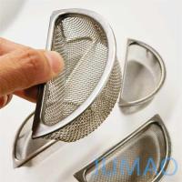China Semicircle 316SS Stainless Steel Wire Mesh Filter for High Temperature Applications - 7 Day Production, Multiple Cleaning Cycles for sale