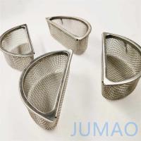 China Semicircle 316SS Stainless Steel Wire Mesh Filter for High Temperature Applications - 7 Day Production, Multiple Cleaning Cycles for sale