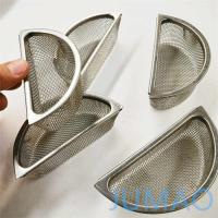 China Semicircle 316SS Stainless Steel Wire Mesh Filter for High Temperature Applications - 7 Day Production, Multiple Cleaning Cycles for sale