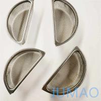 China Semicircle 316SS Stainless Steel Wire Mesh Filter for High Temperature Applications - 7 Day Production, Multiple Cleaning Cycles for sale