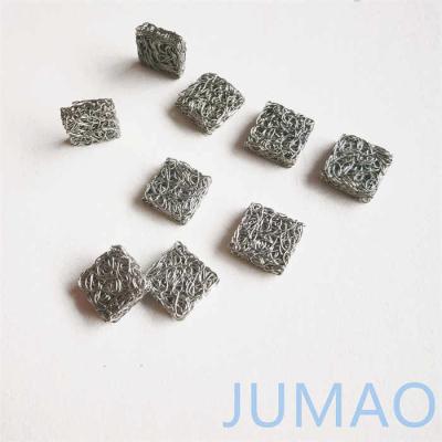 China Stainless Steel Compressed Knitted Wire Mesh Filter Pad with 98% Efficiency for Industrial Gas-Liquid Separation for sale
