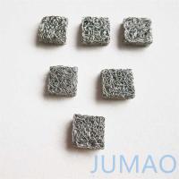 China Stainless Steel Compressed Knitted Wire Mesh Filter Pad with 98% Efficiency for Industrial Gas-Liquid Separation for sale