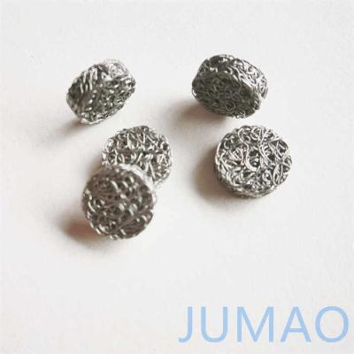 China 304SS 316SS Knitted Wire Mesh Filter Gasket Demister Pads - 0.08-0.5mm Wire Diameter, 40-600mm Width Options for sale
