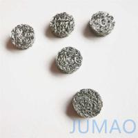China 304SS 316SS Knitted Wire Mesh Filter Gasket Demister Pads - 0.08-0.5mm Wire Diameter, 40-600mm Width Options for sale