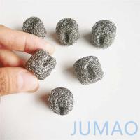 China Greased Stainless Steel Knitted Wire Mesh Filter Gasket with 98% Efficiency, 0.15-1mm Wire Diameter Options for sale
