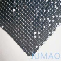 China Metal Sequin Curtains 3×3mm to 10×10mm Flake Size | Aluminum & Copper Decorative Drapes 45×150cm for sale