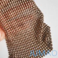 China Aluminum Alloy Brass Metal Sequin Curtain with 3-10mm Hemispheric Pieces for Event Backdrops and Commercial Displays for sale