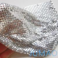 China Aluminum Metal Sequin Curtains 3mm-10mm Size Range for Architectural Interior Design and Room Dividers for sale