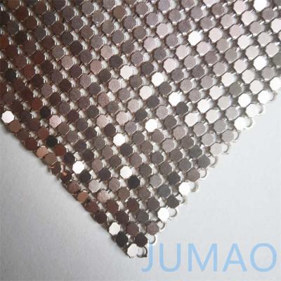 China Custom Metal Sequin Curtains 45x150cm with 3-10mm Aluminum/Copper Flakes for Event Backdrops for sale
