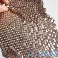 China Custom Metal Sequin Curtains 45x150cm with 3-10mm Aluminum/Copper Flakes for Event Backdrops for sale