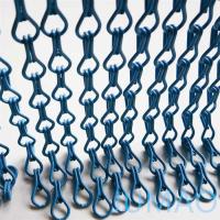China 2mm Metal Chain Link Curtains - Aluminum Alloy & Stainless Steel Wire Mesh for Architectural Applications 10mm×24mm Chain Size for sale