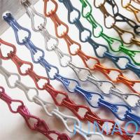 China 35x83 Inch Aluminum Chain Link Fly Screen Door Curtain - 0.8mm to 2.0mm Wire Diameter Options for Insect Protection for sale