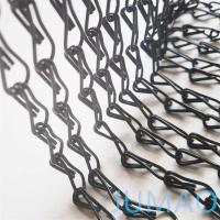 China Decorative Black Metal Chain Link Curtains - Aluminum Alloy 1.5-2.0mm Wire with 9-24mm Chain Sizes for Outdoor & Indoor Applications for sale