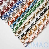 China Heavy Metal Chain Link Curtains 1.5mm-2.0mm Wire with 40-60% Opacity and Custom Colors for sale