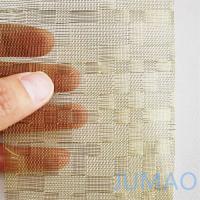 China 3mm Woven Metal Mesh Laminated Glass - 2440x3600mm Max Size with Fire & Impact Resistance for sale