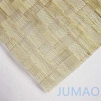 China 3mm Woven Metal Mesh Laminated Glass - 2440x3600mm Max Size with Fire & Impact Resistance for sale