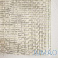 China 6mm Laminated Woven Glass with Wire Mesh for Hotel Space Dividers - 2440x3600mm Max Size, ANSI Z97.1 Certified for sale