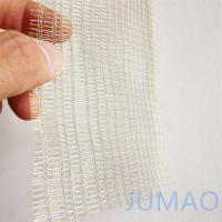 China 6mm Laminated Woven Glass with Wire Mesh for Hotel Space Dividers - 2440x3600mm Max Size, ANSI Z97.1 Certified for sale