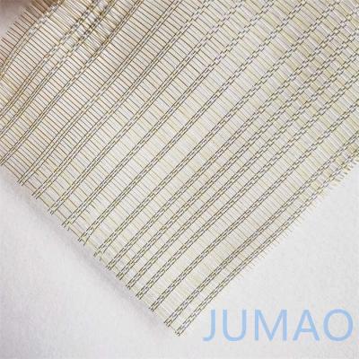 China 6mm Laminated Woven Glass with Wire Mesh for Hotel Space Dividers - 2440x3600mm Max Size, ANSI Z97.1 Certified for sale