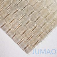 China Personalized Baroque Wire Mesh Laminated Glass for Atriums - 2440mm x 3600mm Maximum Size with Custom Metal Mesh Options for sale