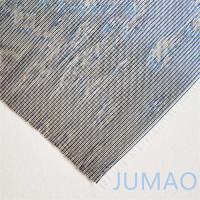 China Security Reinforced Wire Glass Mesh Wall Cladding 2440x3600mm with Stainless Steel Mesh for Building Facades for sale
