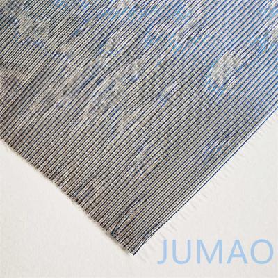 China Security Reinforced Wire Glass Mesh Wall Cladding 2440x3600mm with Stainless Steel Mesh for Building Facades for sale
