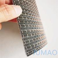 China Mesh Laminated Glass Wired Panel 2440x3600mm with Metal Mesh 0.03-3mm for Building Facades and Interior Partitions for sale