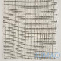 China Metal Mesh Laminated Safety Glass - 2440x3600mm Max Size, Custom Metal Options for Architectural Applications for sale