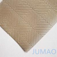 China Copper Fabric Mesh Laminated Glass External Facade - 2440mm×3600mm Max Size with 0.03-3mm Metal Mesh Thickness for sale