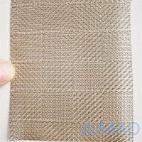 China Copper Fabric Mesh Laminated Glass External Facade - 2440mm×3600mm Max Size with 0.03-3mm Metal Mesh Thickness for sale