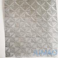 China Moisture Proof Metal Mesh Laminated Glass 2440x3600mm for Advertising & Architectural Applications for sale