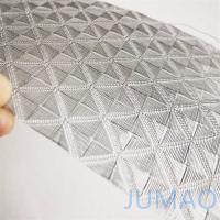 China Moisture Proof Metal Mesh Laminated Glass 2440x3600mm for Advertising & Architectural Applications for sale