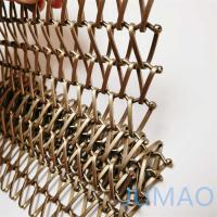 China Staircase Baluster Architectural Copper Mesh Steel Grilles - 1.5mm to 12mm Wire Diameter, Custom Lengths 1-10m for sale