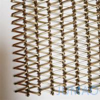 China Staircase Baluster Architectural Copper Mesh Steel Grilles - 1.5mm to 12mm Wire Diameter, Custom Lengths 1-10m for sale