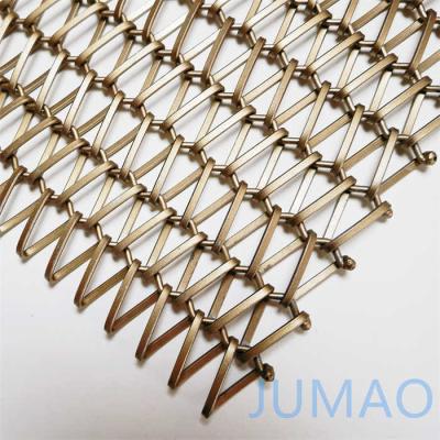 China Staircase Baluster Architectural Copper Mesh Steel Grilles - 1.5mm to 12mm Wire Diameter, Custom Lengths 1-10m for sale