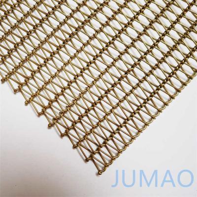 China Spiral Woven Decorative Wire Mesh for Architectural Baluster - 1.5mm to 12.0mm Wire Diameter with Custom Lengths up to 10m for sale
