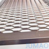 China Ceiling Architectural Metal Mesh Screen Wire Grille Inserts 1.5-12mm Diameter Custom Sizes for Cabinets for sale