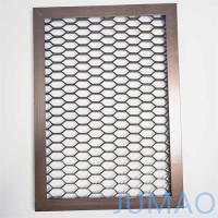 China Ceiling Architectural Metal Mesh Screen Wire Grille Inserts 1.5-12mm Diameter Custom Sizes for Cabinets for sale