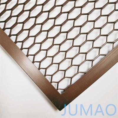 China Ceiling Architectural Metal Mesh Screen Wire Grille Inserts 1.5-12mm Diameter Custom Sizes for Cabinets for sale
