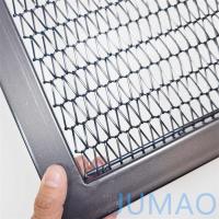 China Spiral Cabinet Decorative Wire Mesh Panel 1.5-12mm Steel for Wall Facades & Architectural Applications for sale