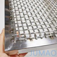 China SS316 Architectural Woven Wire Mesh Metal Screen - 1.5mm to 12.0mm Wire Diameter for Decorative Applications for sale
