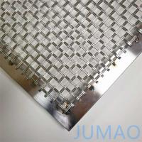 China SS316 Architectural Woven Wire Mesh Metal Screen - 1.5mm to 12.0mm Wire Diameter for Decorative Applications for sale