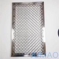 China SS316 Architectural Woven Wire Mesh Metal Screen - 1.5mm to 12.0mm Wire Diameter for Decorative Applications for sale